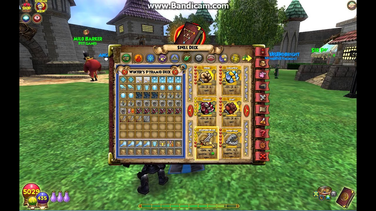 Wizard101 Lvl 90 Ice Deck. - YouTube