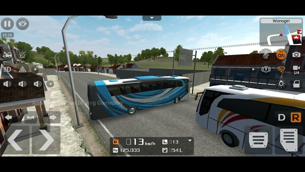 Bus Simulator Indonesia Android gameplay, BUSSID, 5 - YouTube