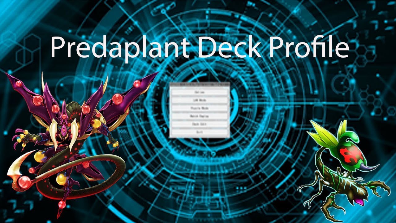 YUGIOH Predaplant deck profile - YouTube