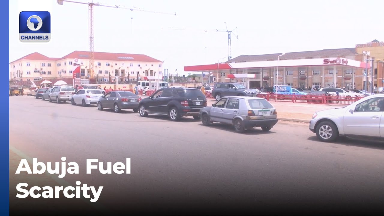 Abuja Fuel Scarcity: Long Queues Persist In The Nation's Capital Despite Promises By NNPCL - YouTube