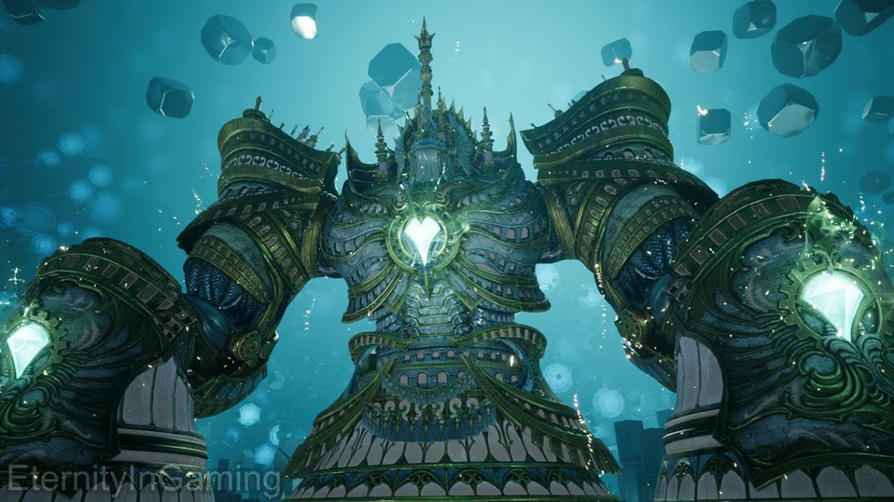 FF7 Rebirth Corel Divine Intel & Alexander Summon Crystals & Boss Fight ...