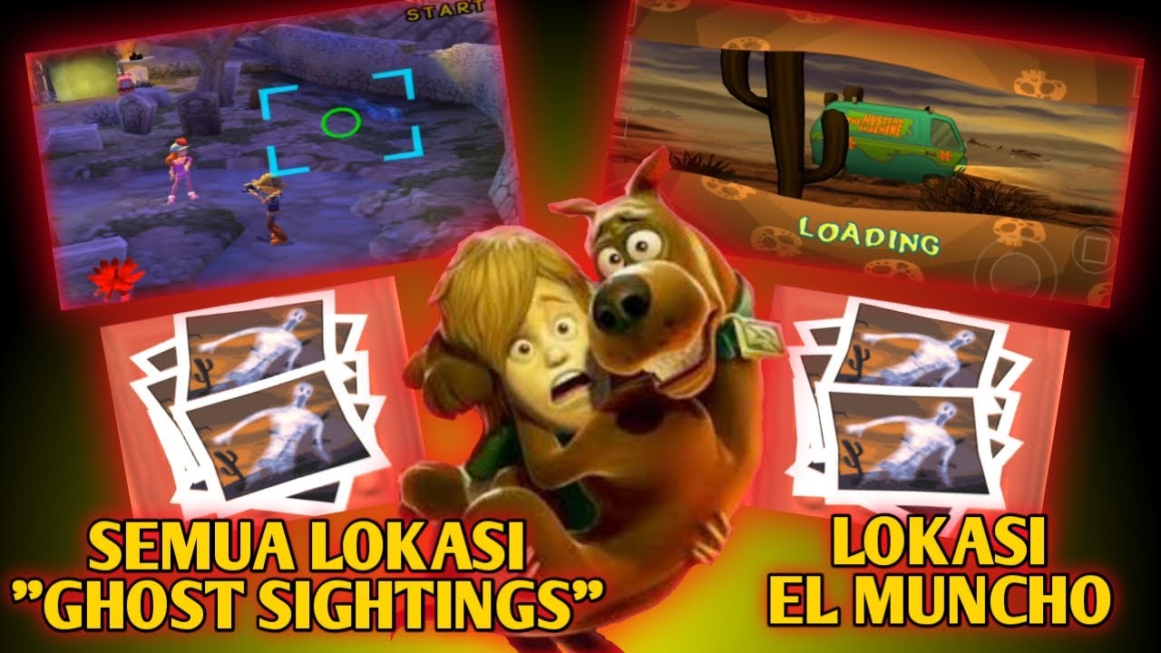 Scooby Doo and the Spooky Swamp - All Ghost Sightings (El Muncho ...