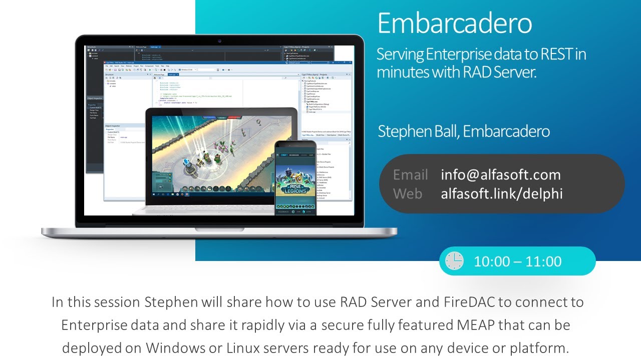 Embarcadero - Serving Enterprise data to REST in minutes with RAD ...