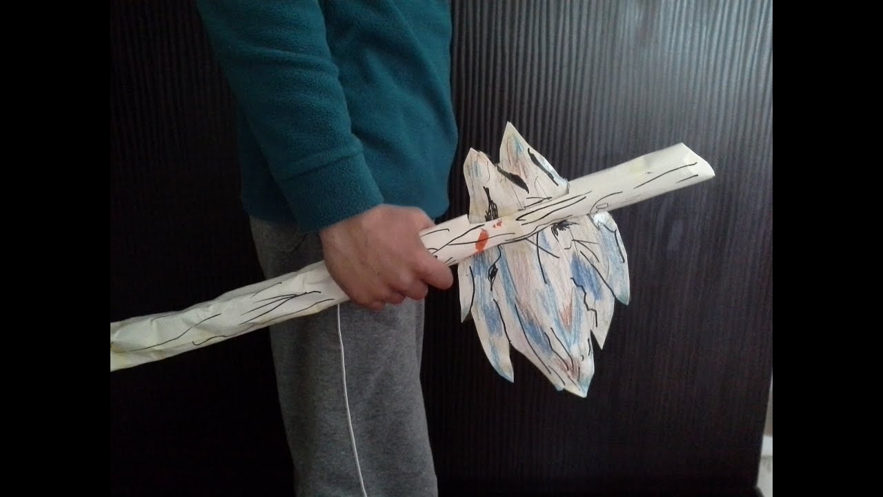 KING KONG BATTLE AXE | PAPER | TUTORIAL | - YouTube