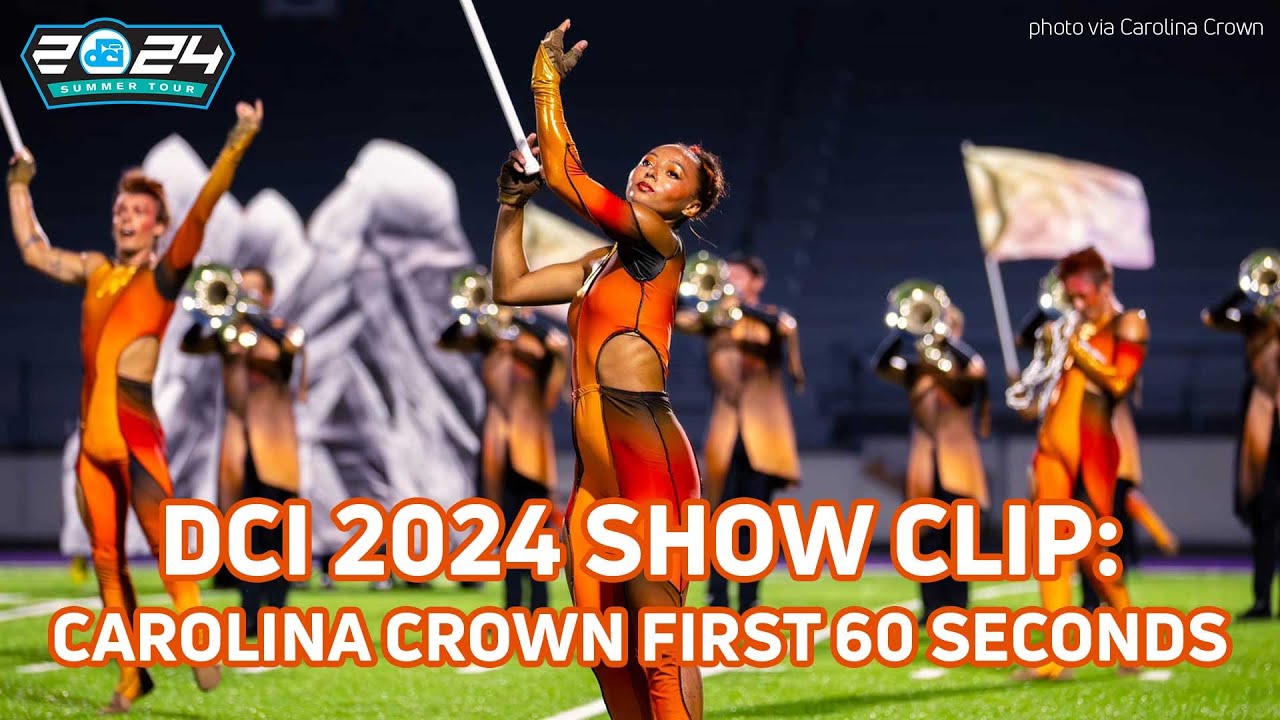 EXTENDED SHOW CLIP: 2024 Carolina Crown 'Promethean' Opening Impact ...