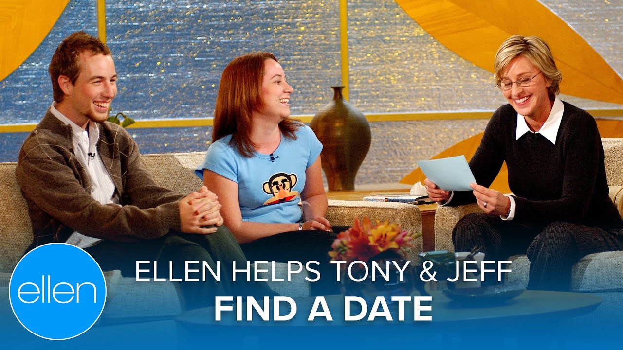 Ellen Helps Tony and Jeff Find a Date - YouTube