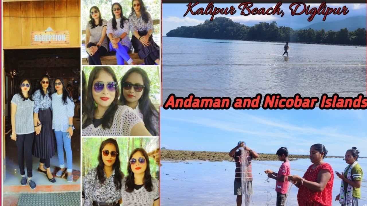 Andaman and Nicobar Islands vlogs! Kalipur Beach ⛱️ Pristine ⛵ - YouTube