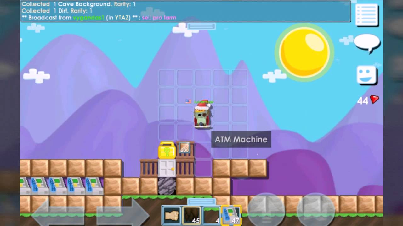 Growtopia - Building ATM FARM - YouTube
