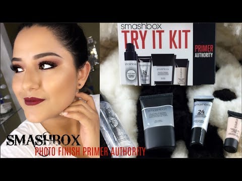 HABLEMOS DE: SMASHBOX TRY IT KIT PHOTO FINISH PRIMER AUTHORITY  / KARO VARGAS