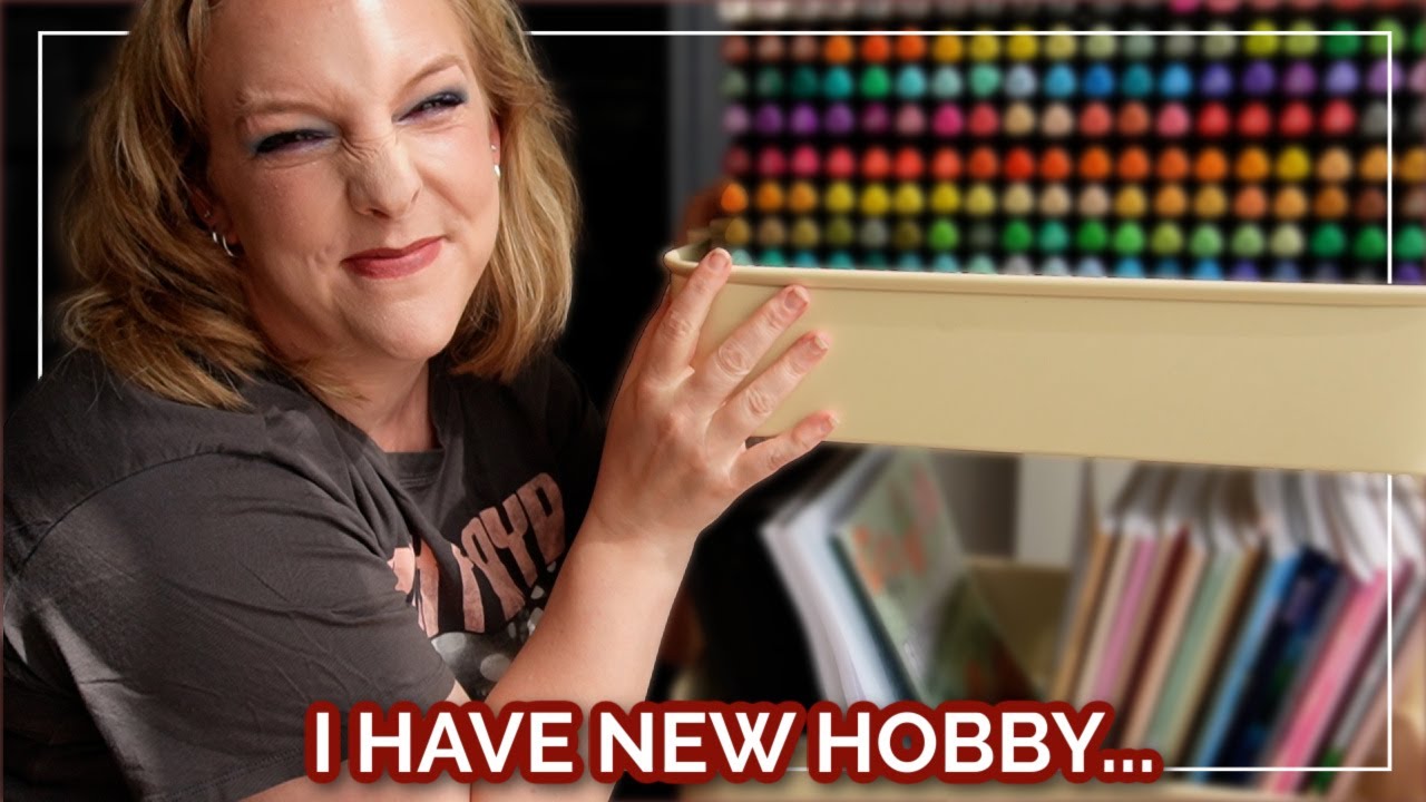 I HAVE A NEW HOBBY... // Coloring for adults + a tour of my coloring ...