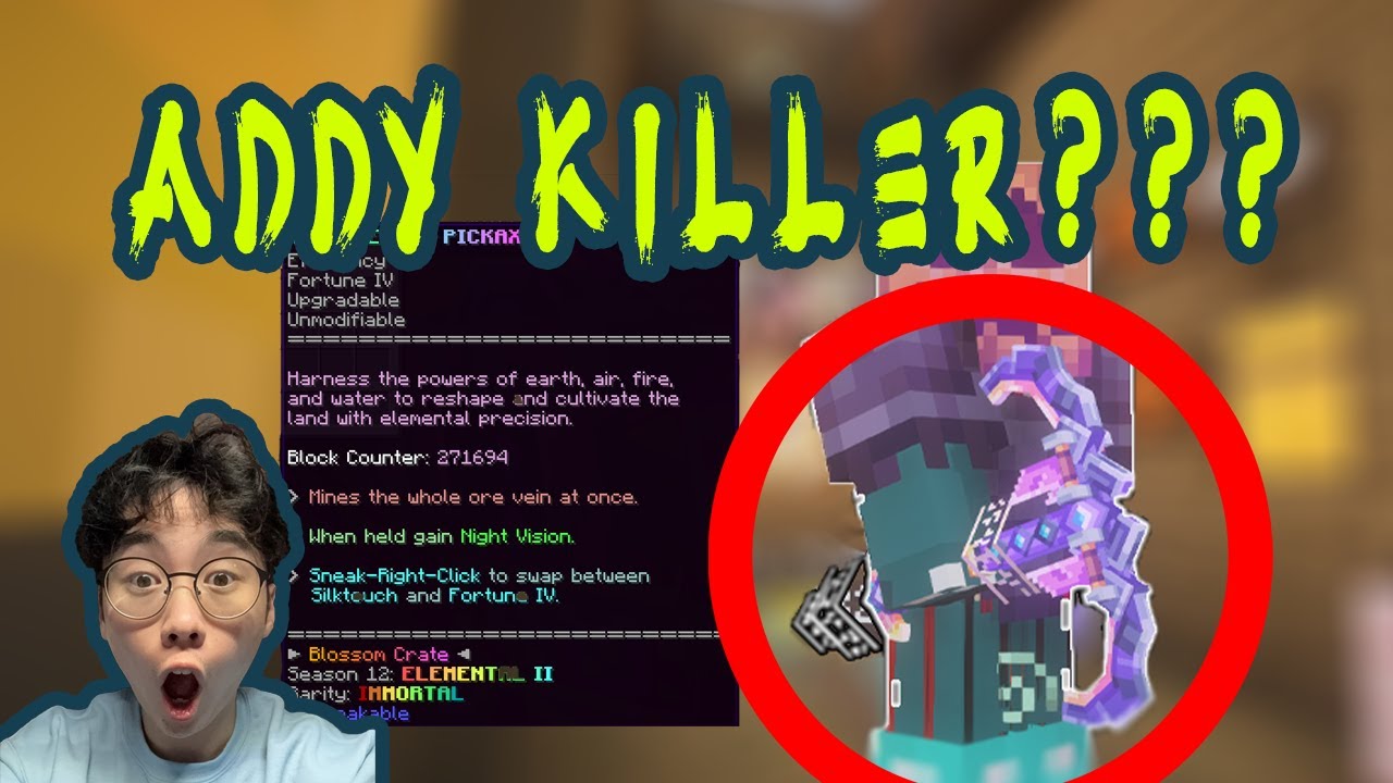 GENESIS PICKAXE FIRST LOOK - YouTube