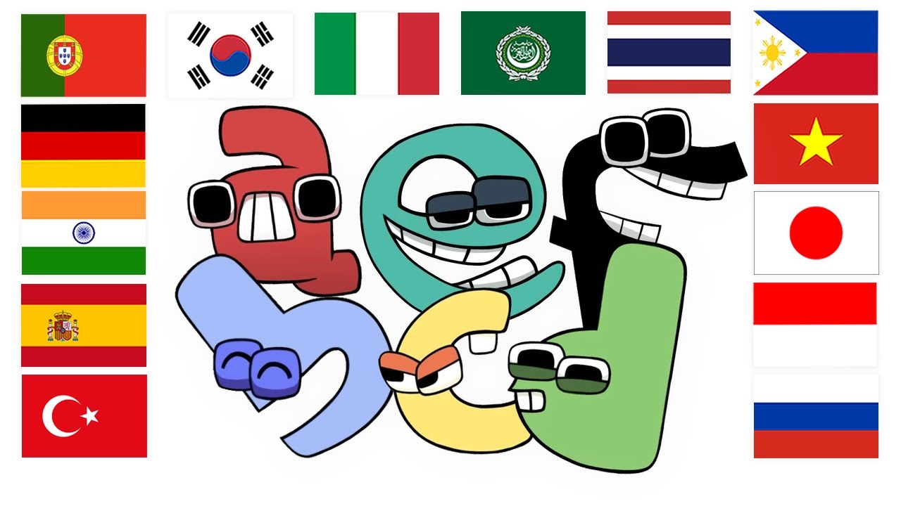 Baby Alphabet Lore in different languages meme - YouTube