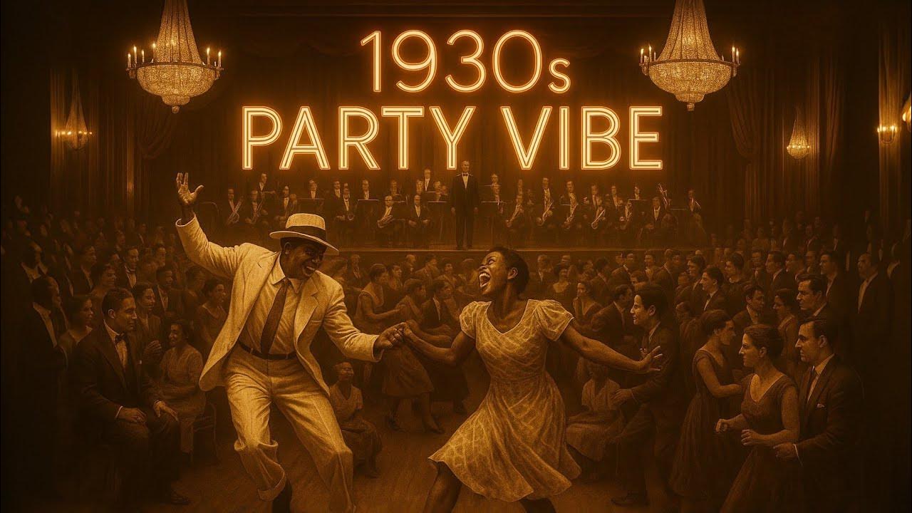 1930s Big Band Swing Energetic Horns, Walking Bass & Classic Dance Rhythms - YouTube