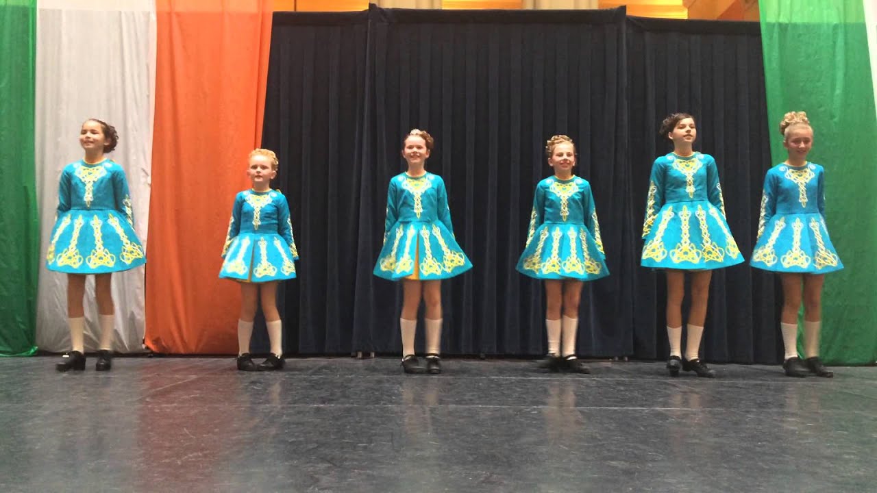 Rince Nua Blue Team hard shoe "Treble Reel" - Day of Irish Dance 2015 ...