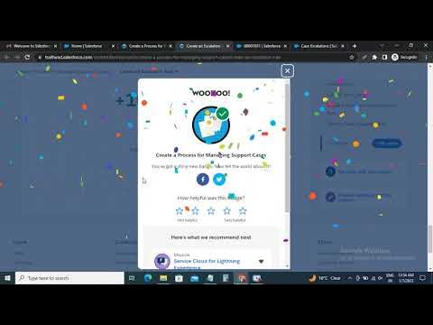 Create an Escalation Rule | Create a Process for Managing Support Cases - YouTube