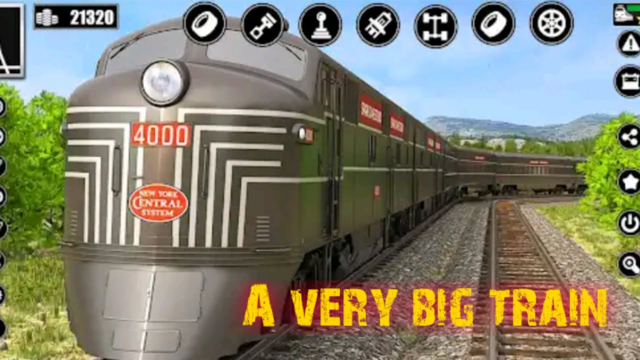 A very big train@A game world# - YouTube