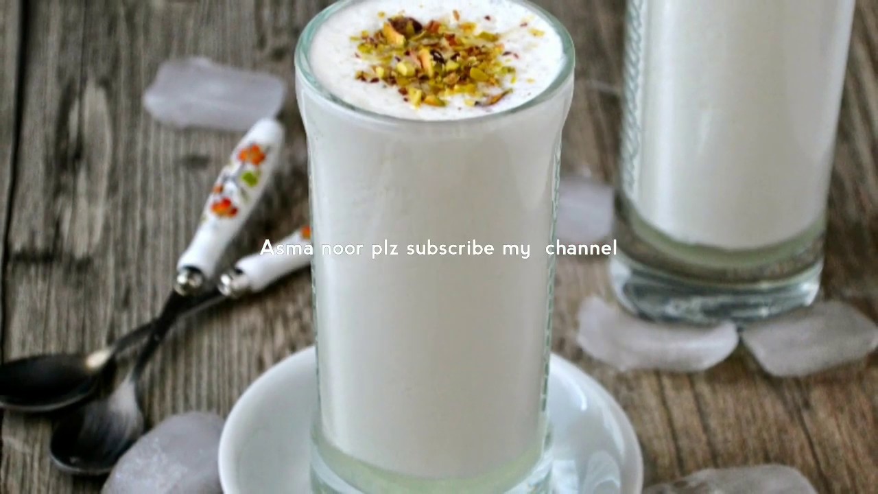 Lassi special Malai lassi Recipe with Muskan - YouTube