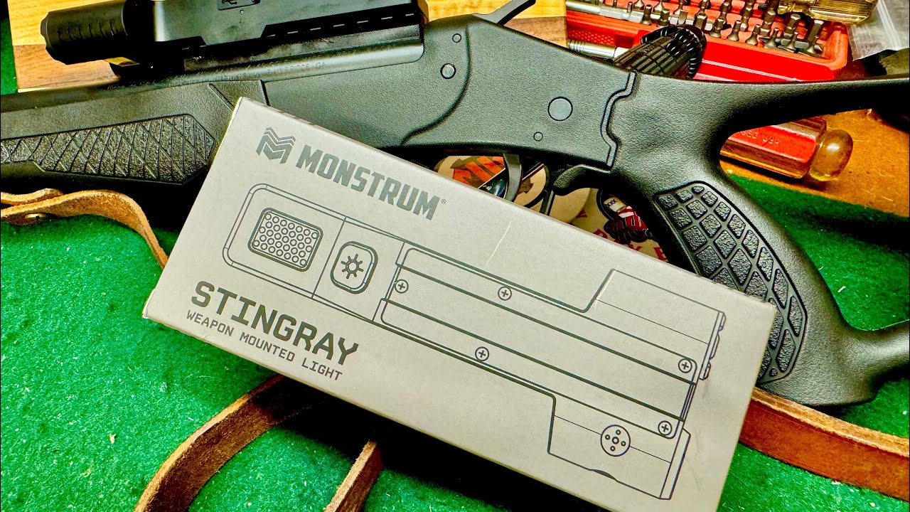 Monstrum Stingray Light/GREEN Laser - YouTube