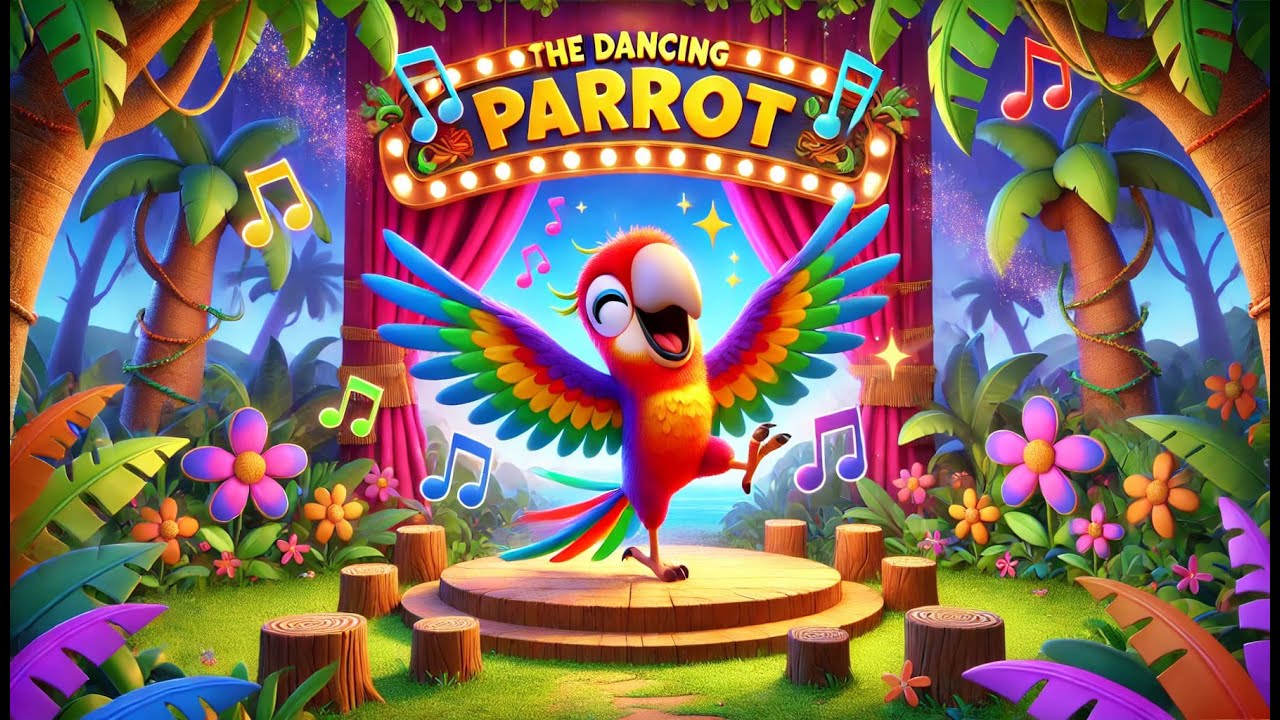 Dancing Parrot Learns to Talk—It’s Too Cute to Miss! | Sing N Clap ...