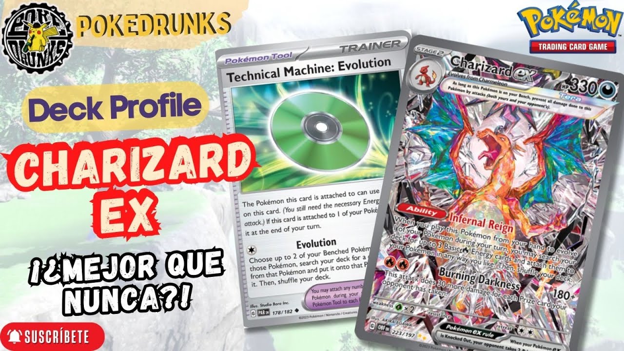 Pokemon TCG Paradox Rift Charizard Ex Deck Profile en español | Chari ...