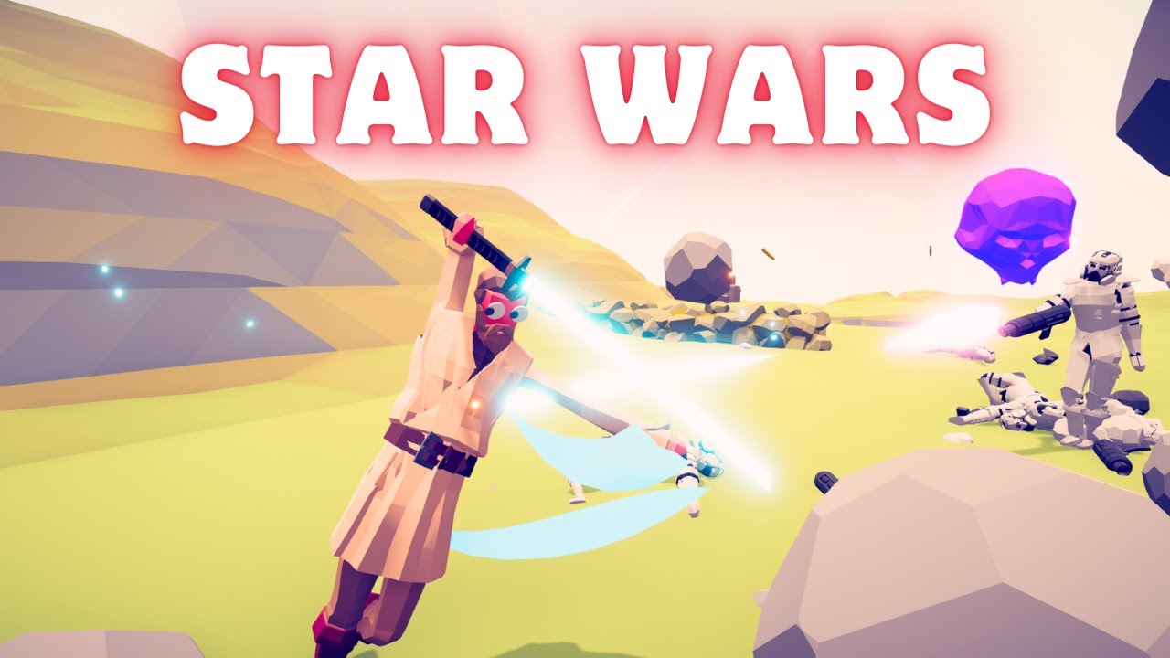 STAR WARS IN TABS: EPIC GALACTIC BATTLES! - Totally accurate battle ...