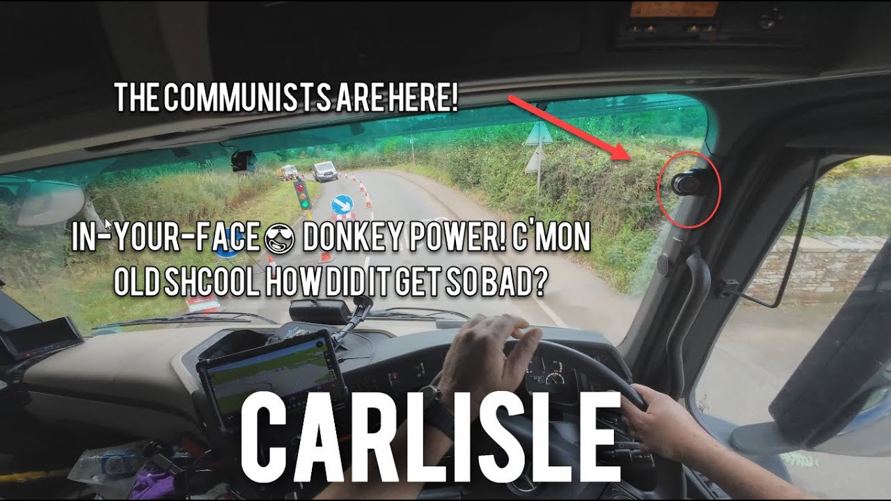 HGV Driver facing cameras IN-YOUR-FACE Donkey Power! - YouTube