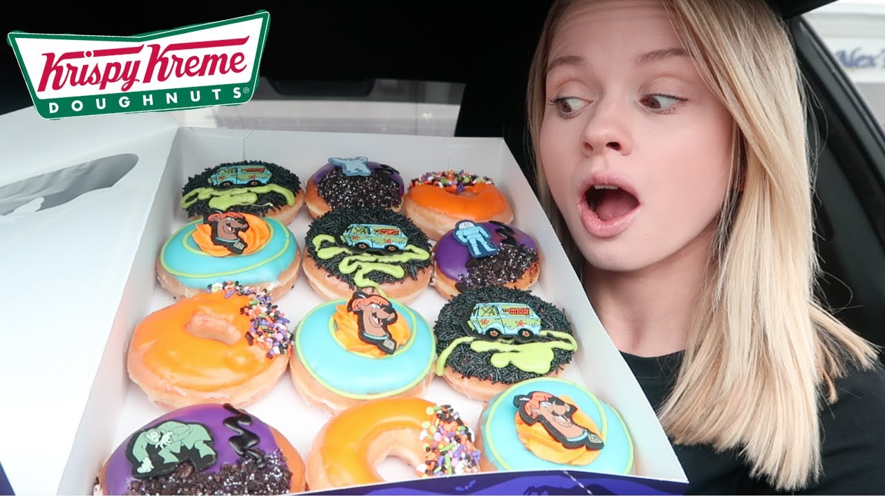 Krispy Kreme SCOOBY DOO HALLOWEEN DOZEN DOUGHNUTS | Krispy Kreme donuts ...