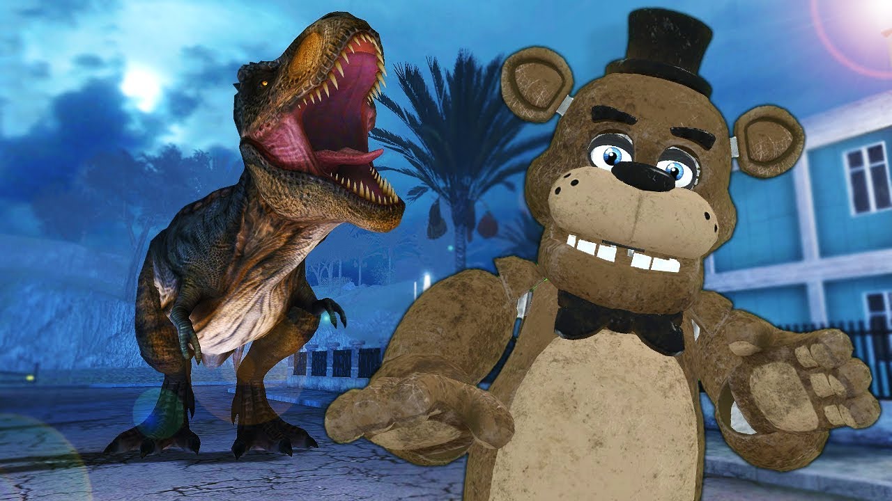 I BECAME A DINOSAUR AND ATE MY FRIENDS IN GMOD! - Garry's Mod ...