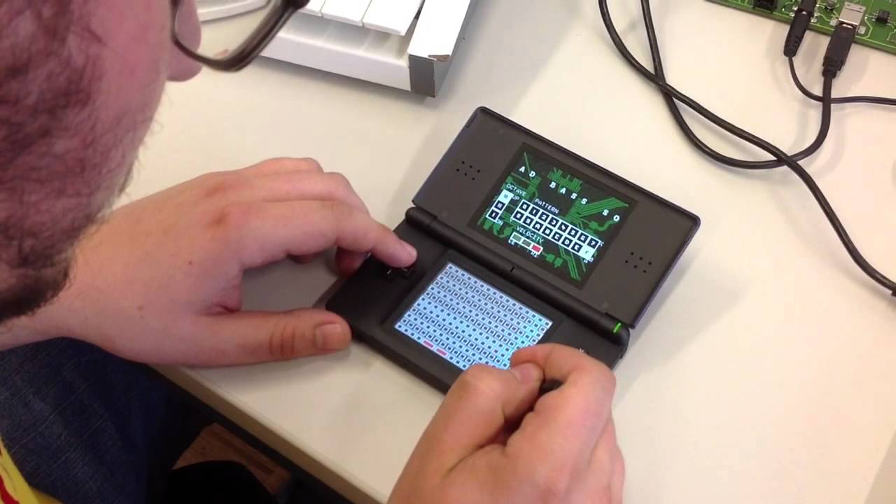 OSC Based Multi-Channel Step Sequencer for Nintendo DS - YouTube