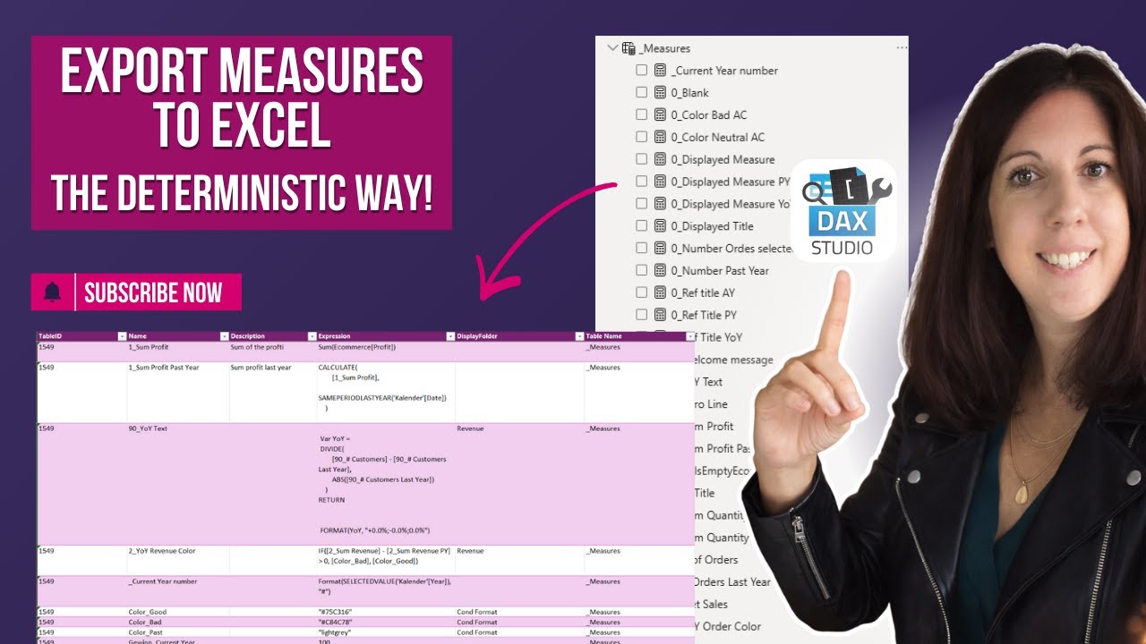 From Chaos to Control: Export Measures, Expressions, and Tables with ...