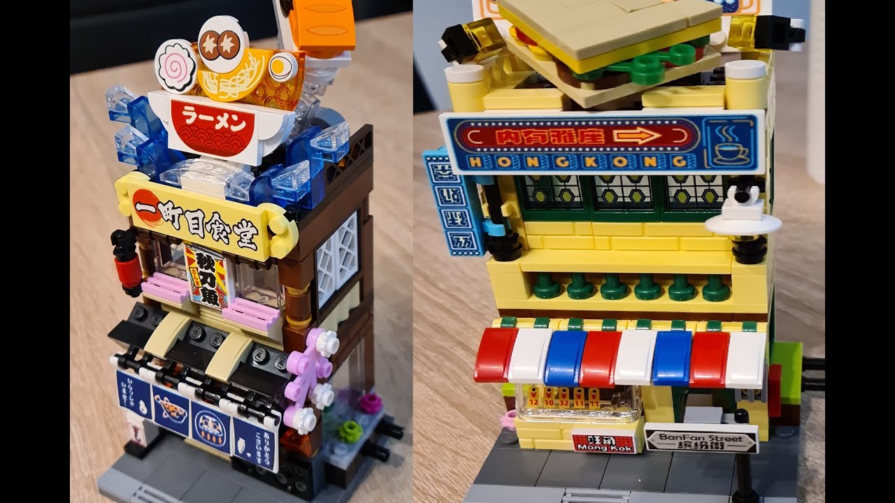 Keeppley Hongkong (K28002) und Sushi Restaurant (K28004) - YouTube