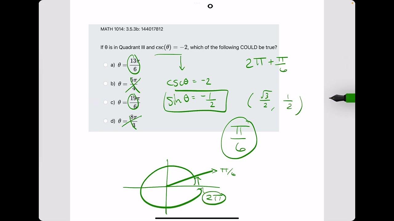 Quiz 9 problem 3.5.3b (VT MATH 1014) - YouTube
