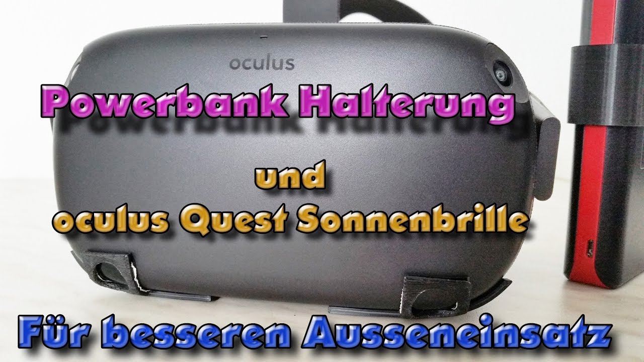 Oculus Quest Outdoor Mod - YouTube