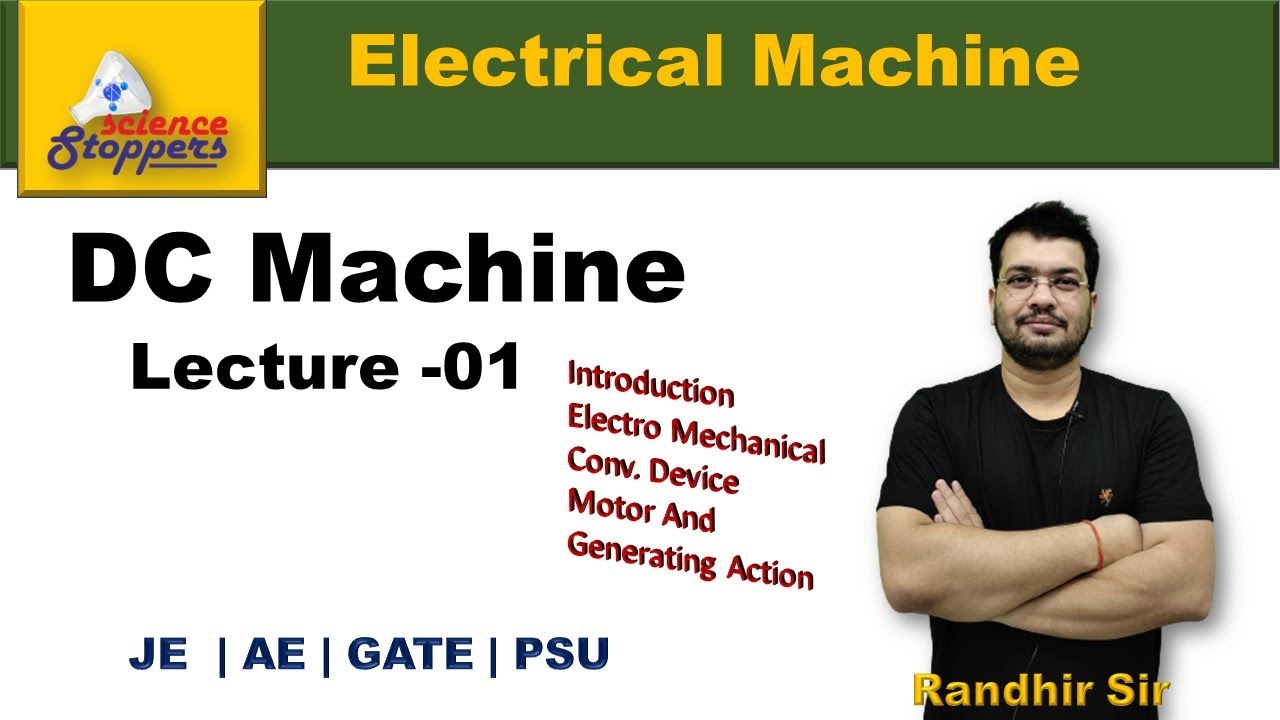 Dc Machine | Introduction | Electro Mechanical Device | Motor ...