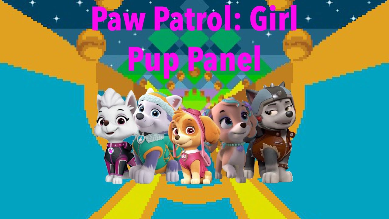 Paw Patrol: Girl Pup Power Panel - YouTube