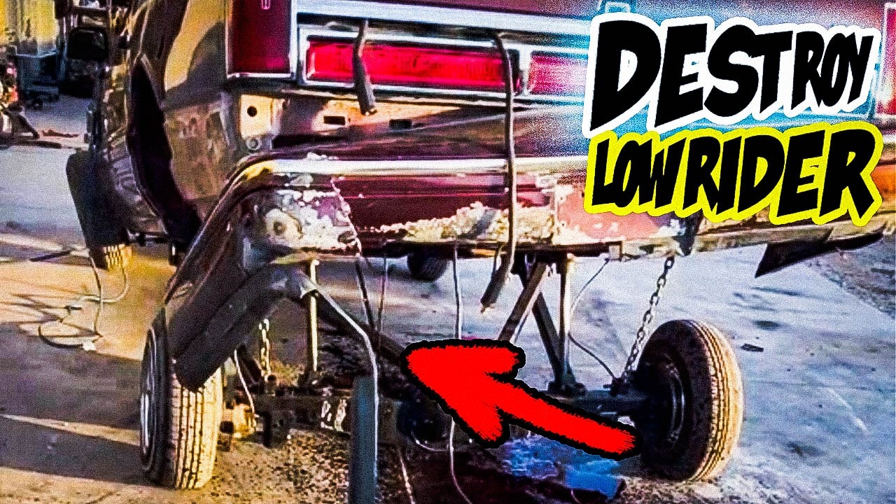 THEY CAN'T BE SAVED ANYMORE! HOW LOWRIDER OWNERS DESTROY CLASSIC CARS ...
