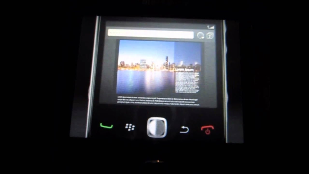 Blackberry OS 6 Introductory Video - YouTube