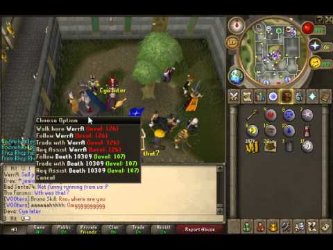 RuneScape 10th Anniversary - Mod Mark Party - YouTube