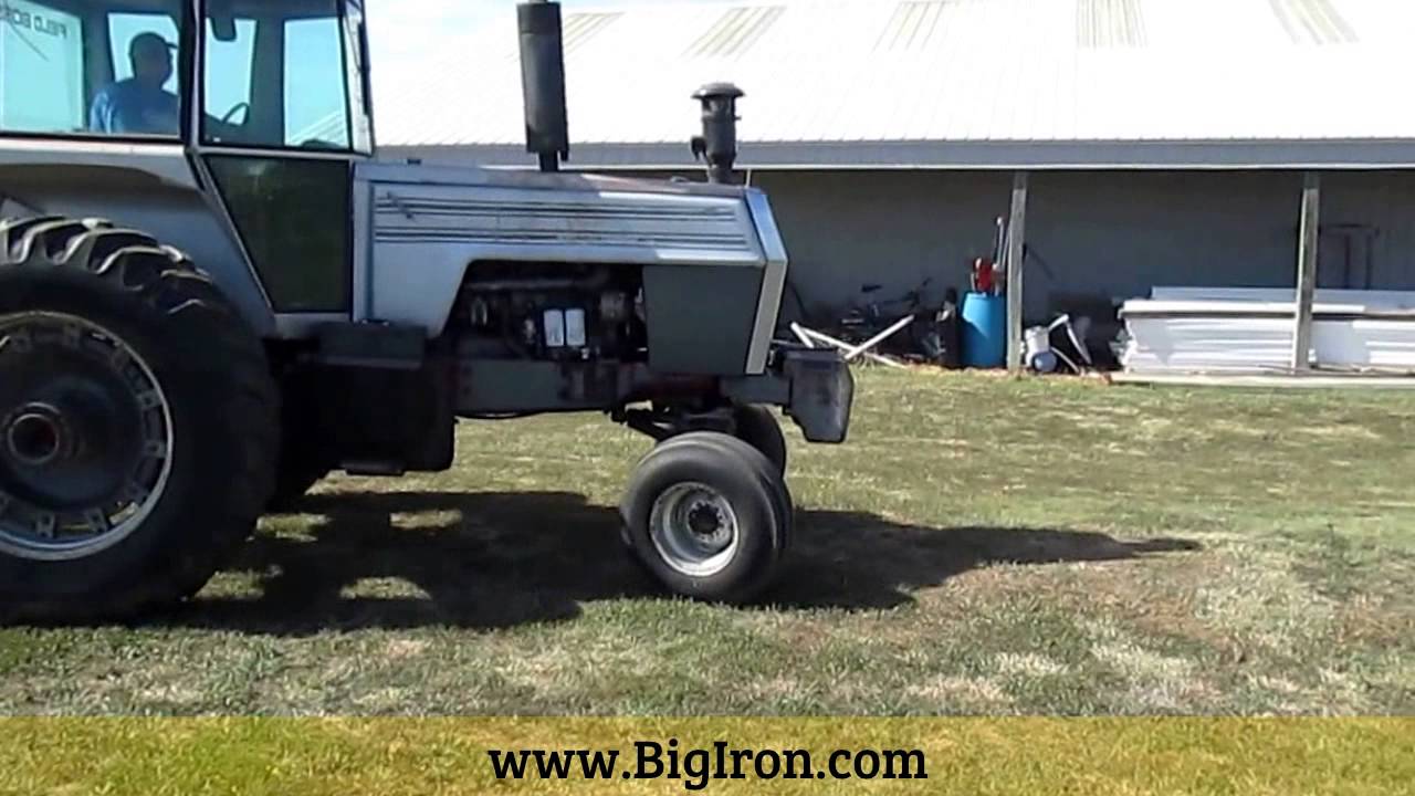 BIG IRON ONLINE AUCTION 9-24-2014: 1983 White 2-110 Tractor - YouTube