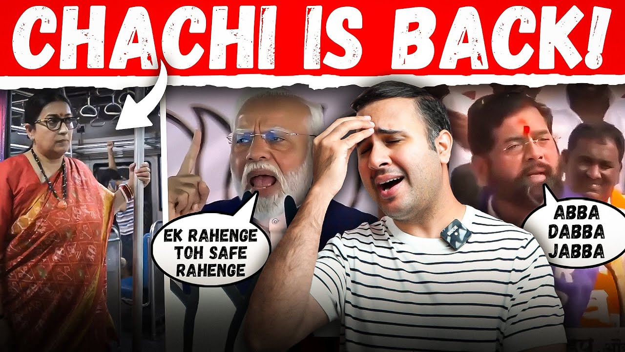 Ek Hain Toh Safe Hain | Smriti Is back | Shinde Ka Teleprompter - YouTube