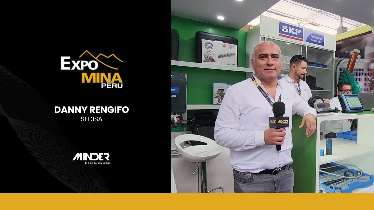Danny Rengifo - SEDISA | MINDER en EXPOMINA 2024 #12 - YouTube