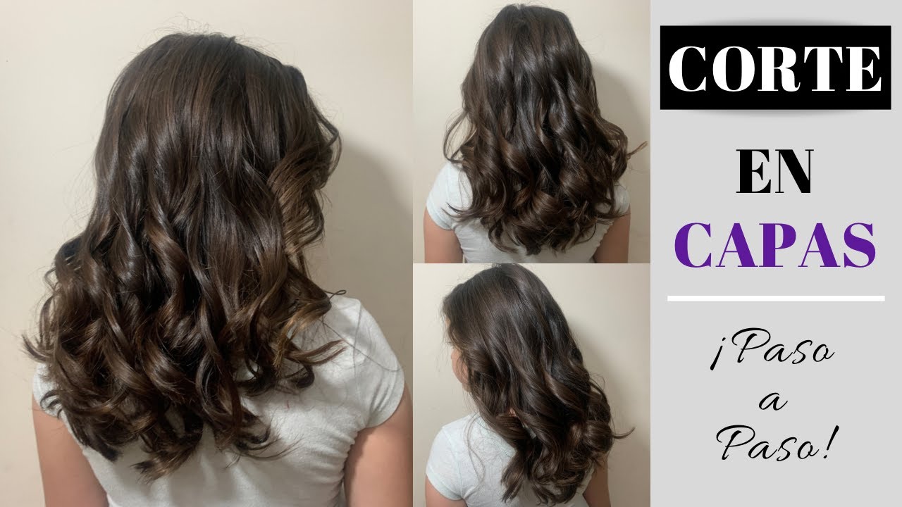 Corte en capas largas [Paso a Paso] - YouTube