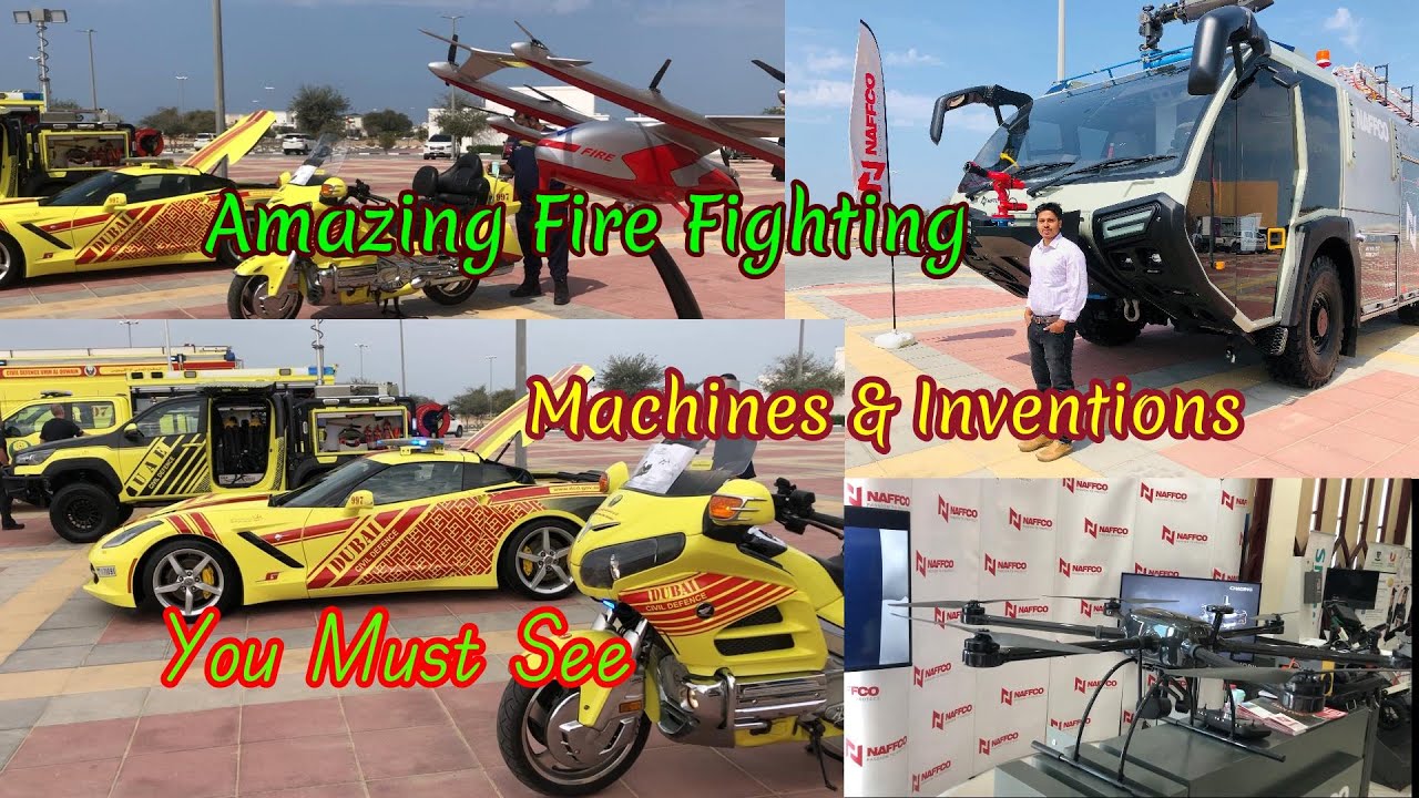 International Civil Defense Day 2024-Amazing Fire Fighting Machines ...