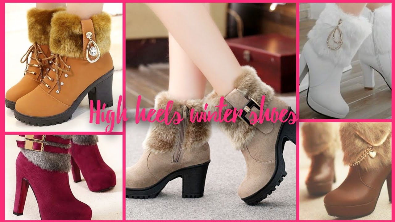 Outfit designing for the winter high heels shoes ideas for the new ...