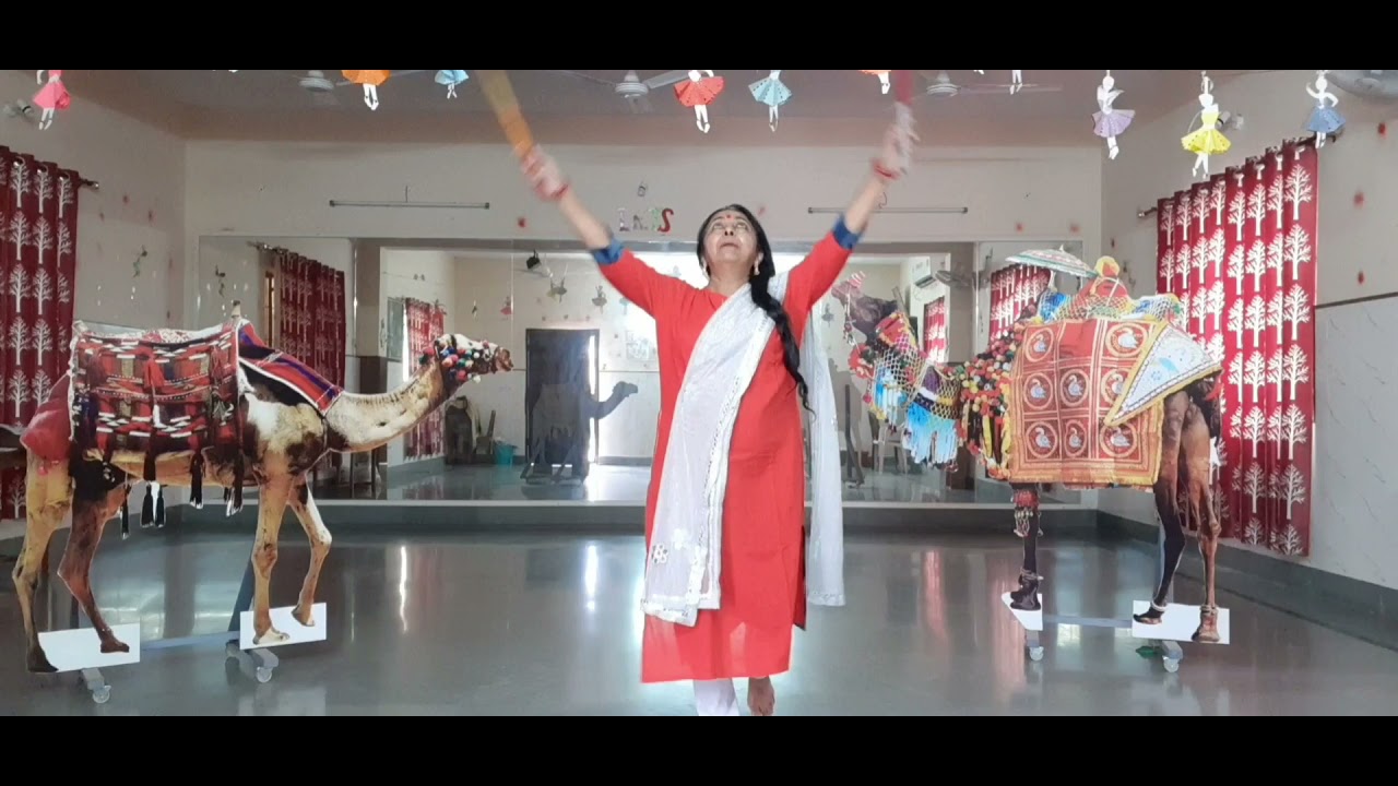 DANDIYA STEPS FOR BEGINNERS Part 1 - YouTube