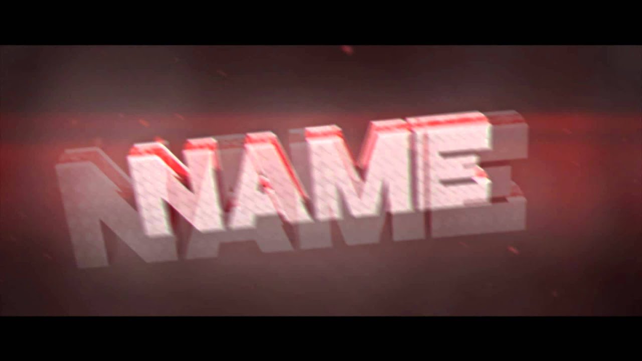 FREE 3D Intro Template #4 | By SolverFX - YouTube