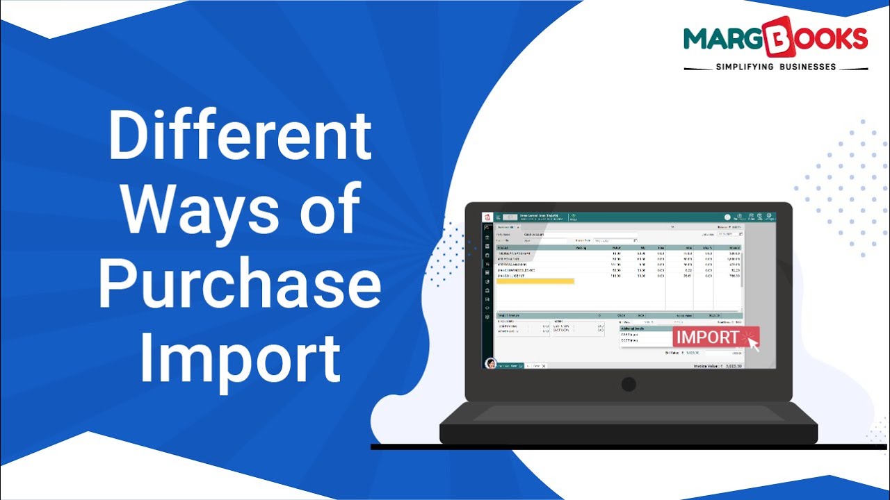 Different Ways of Purchase Import - YouTube