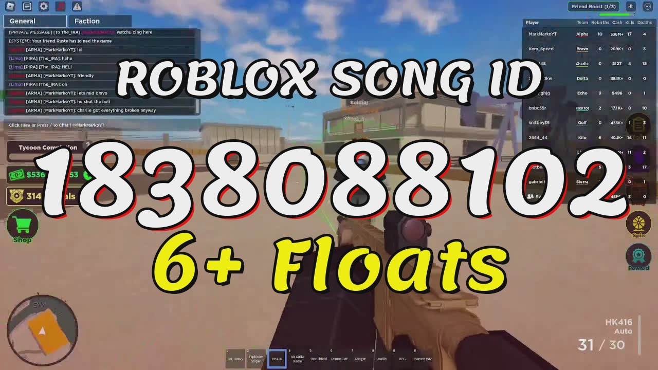6+ Floats Roblox Song IDs/Codes - YouTube