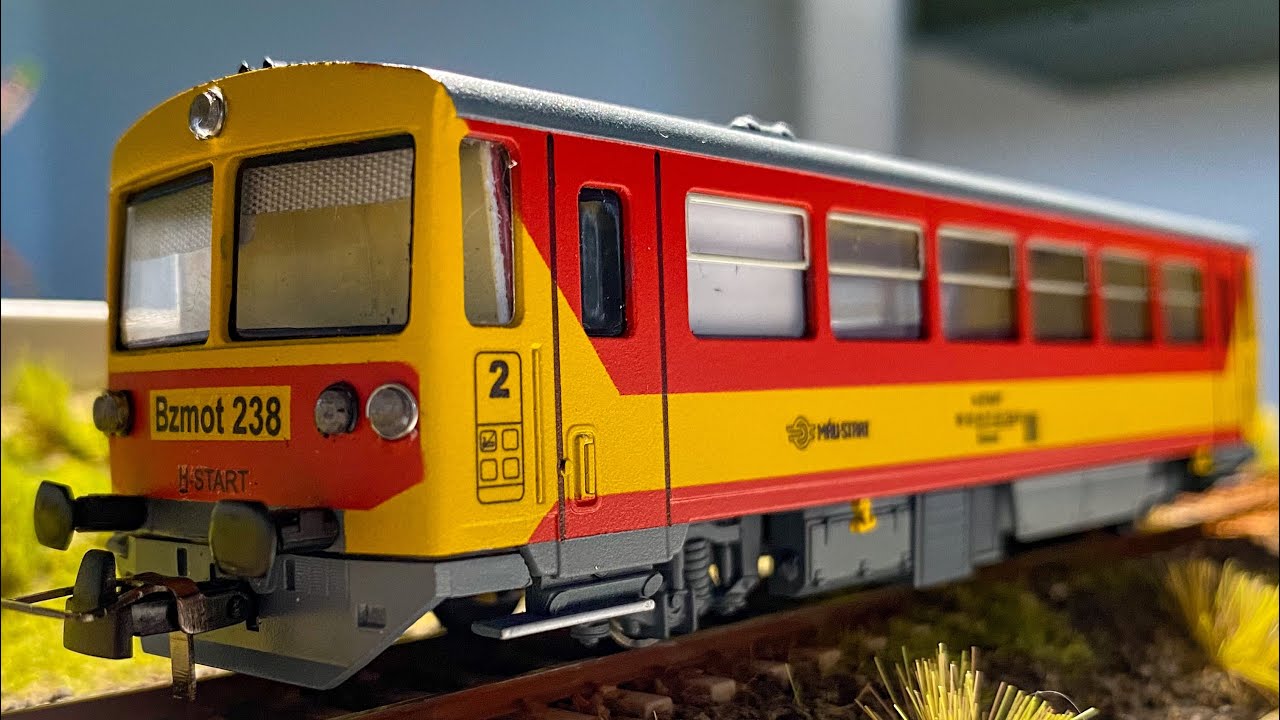 Bzmot 238 H0 - VaTT Modell Digisound 5.1 hangdekóderrel - YouTube
