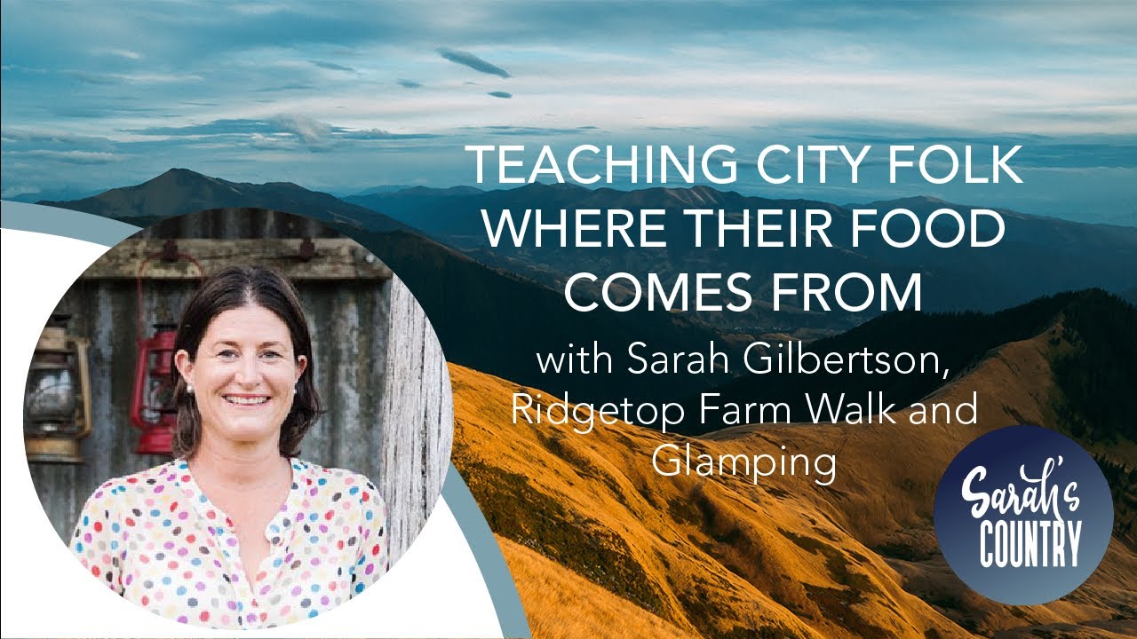 'Teaching city folk where their food comes from': Sarah Gilbertson ...